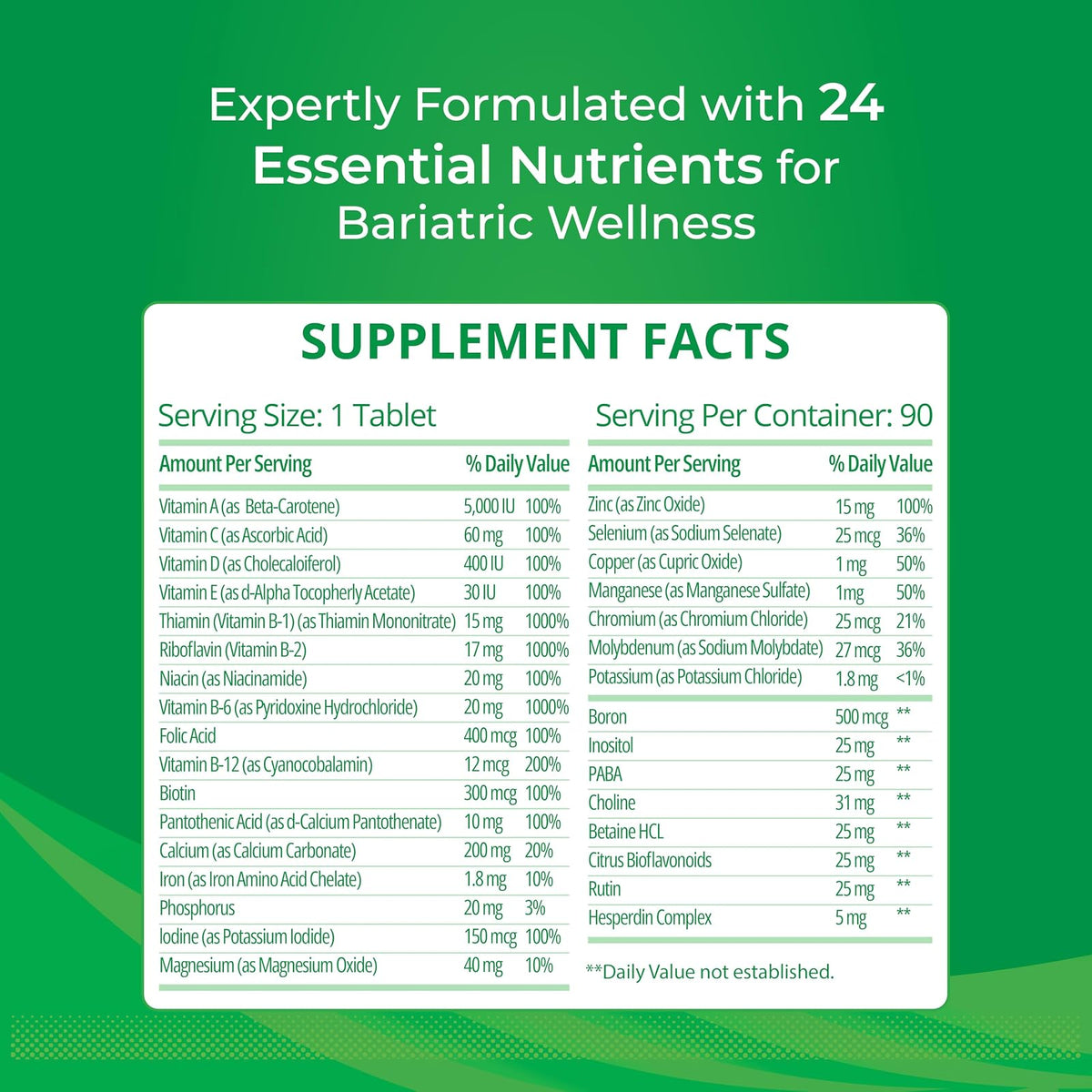 multivitamin for men with iron