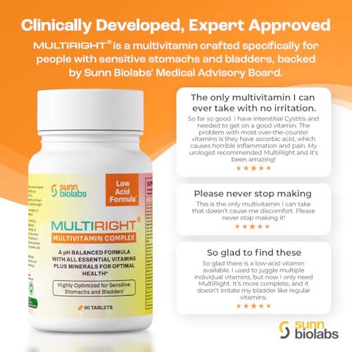 multivitamin for men with low acidity