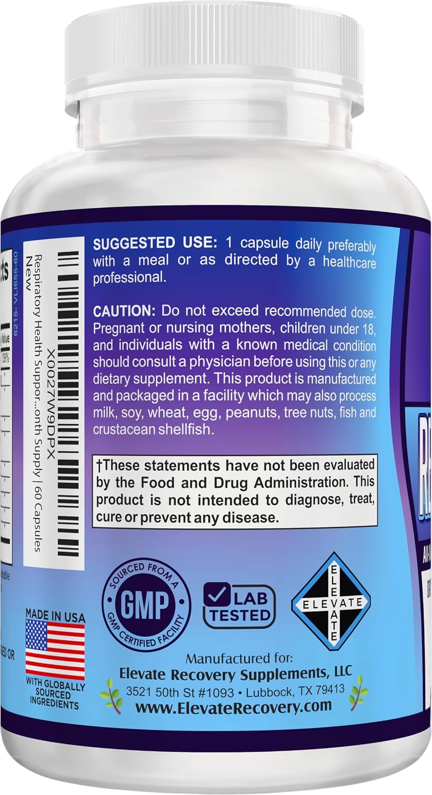 multivitamin for men with lung support