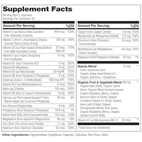 multivitamin for men with natural ingredients