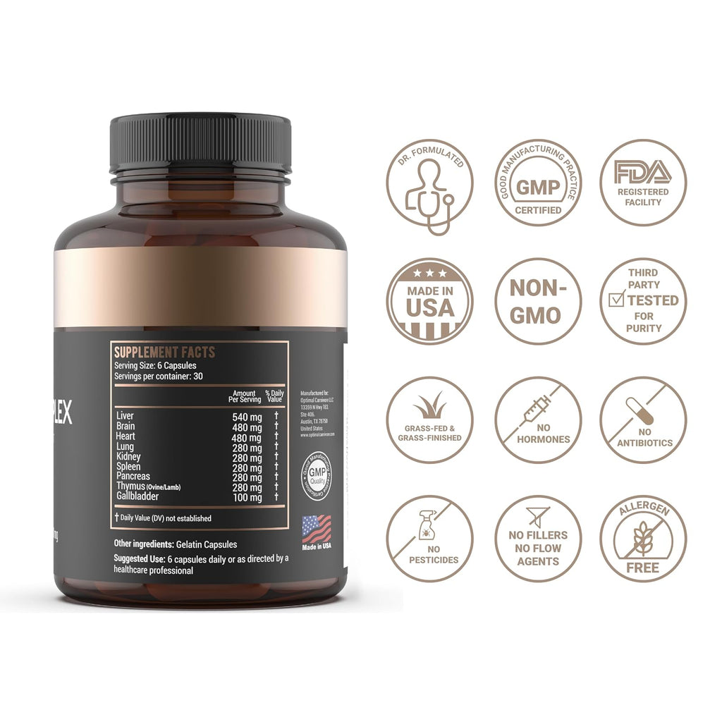 multivitamin for men with organ nutrients