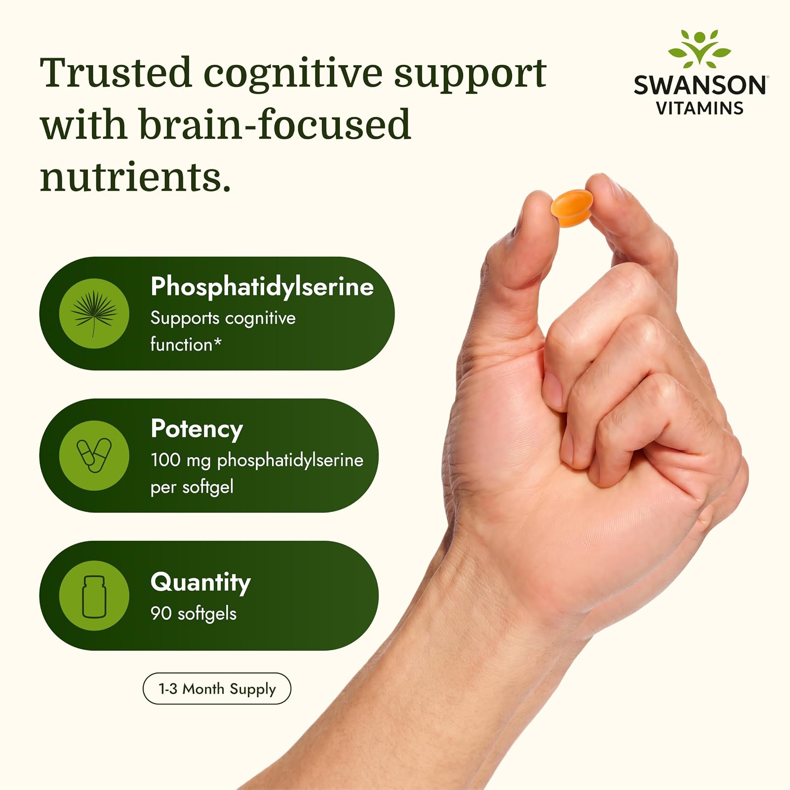 Multivitamin for men with phosphatidylserine
