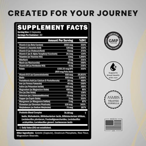 multivitamin for men with probiotics