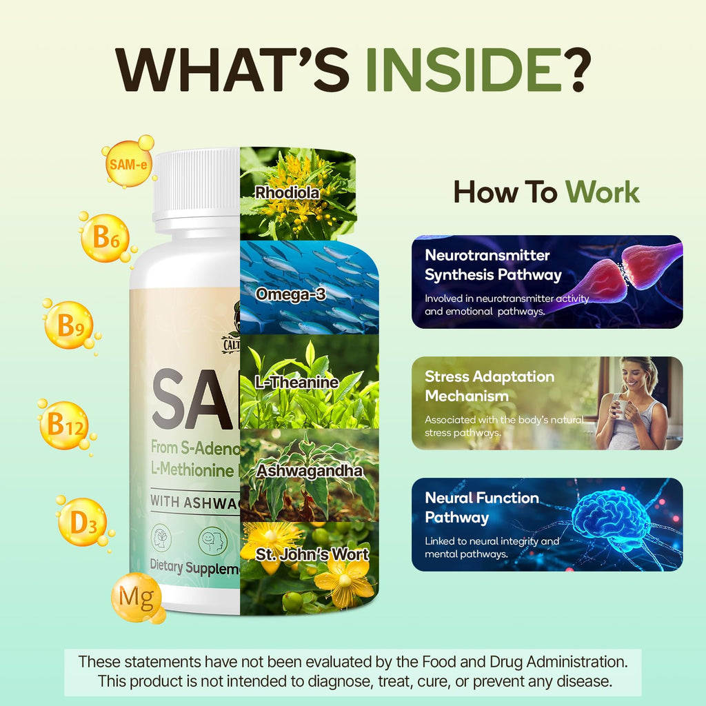 multivitamin for men with SAM-e