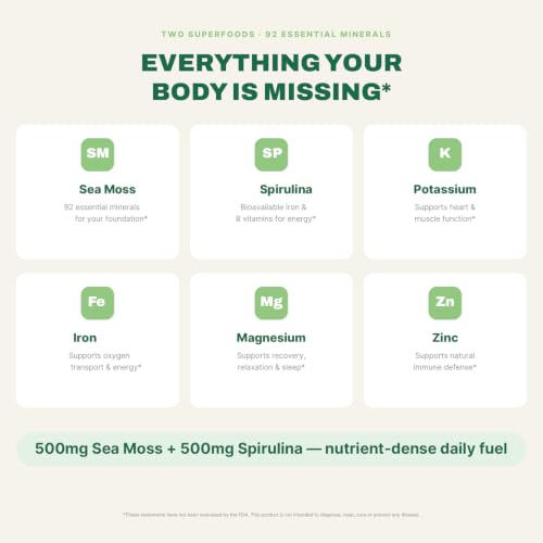 multivitamin for men with spirulina