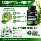 Multivitamin for men with spirulina