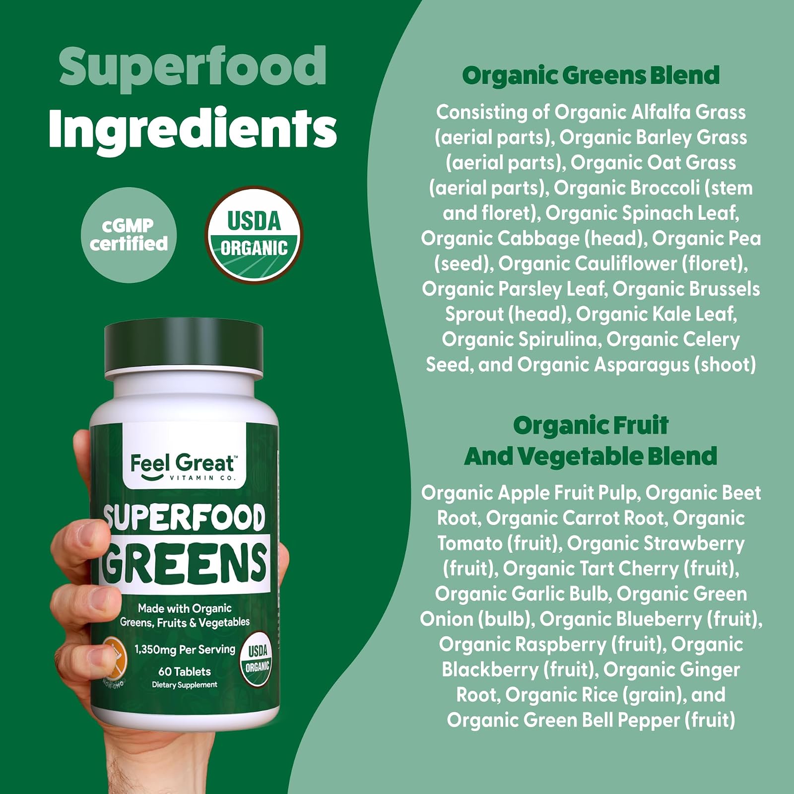 multivitamin for men with super greens
