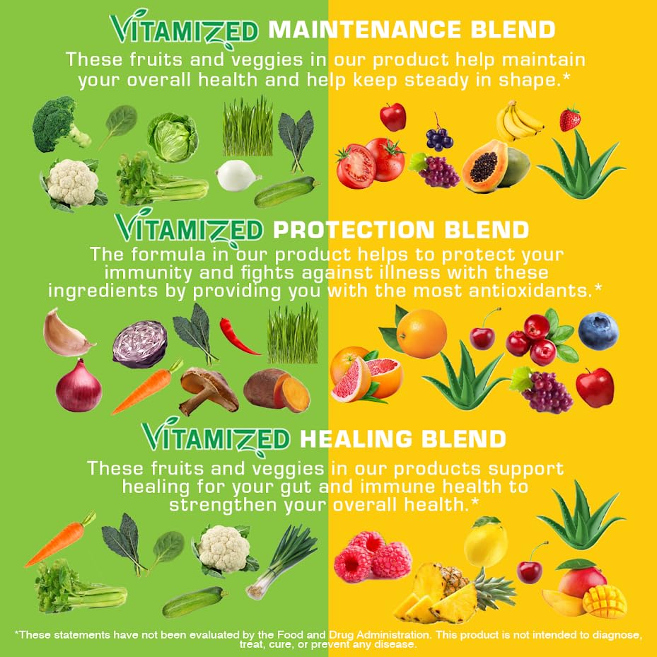 multivitamin for men with vegetables