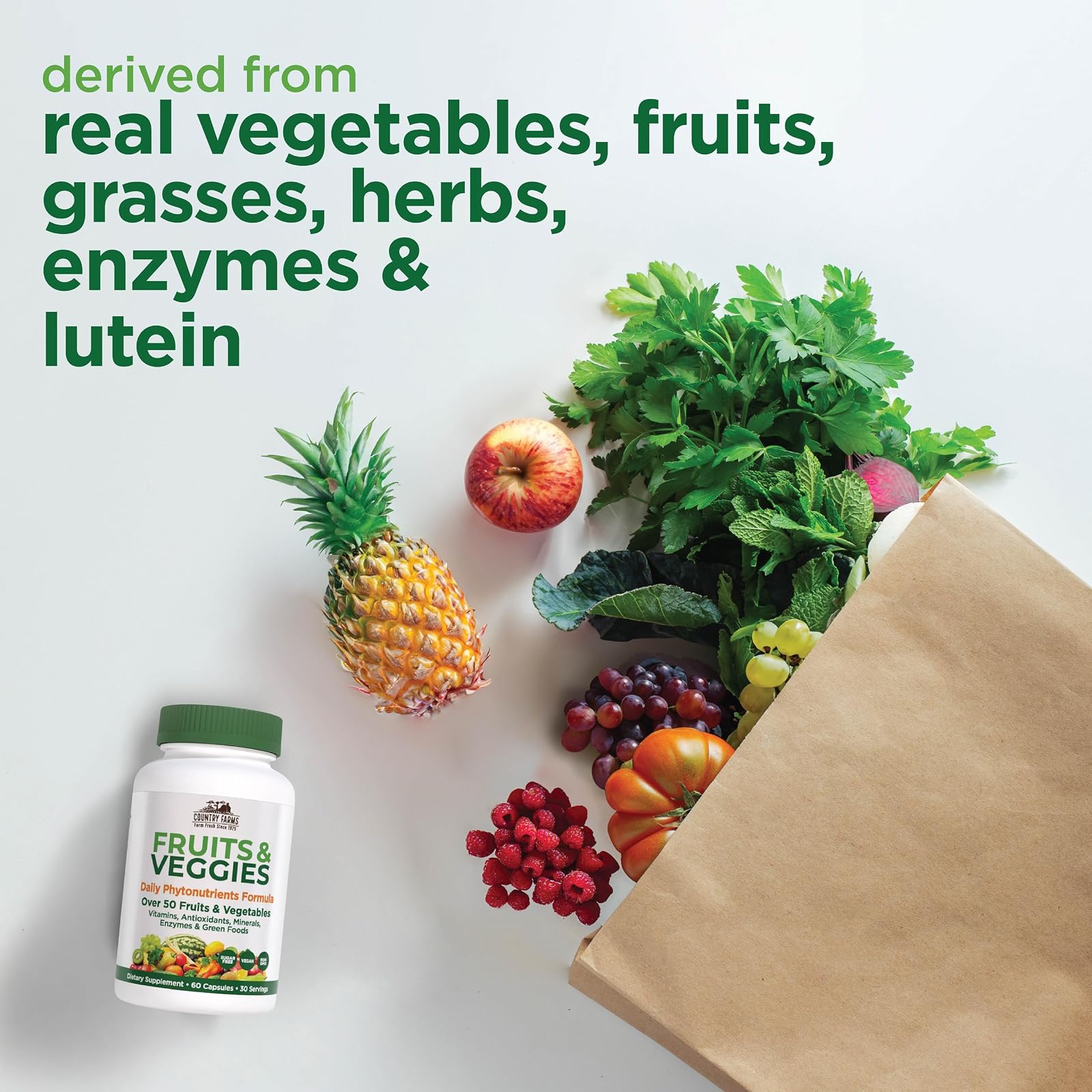 multivitamin for men with veggies