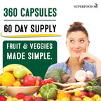 multivitamin for men with veggies