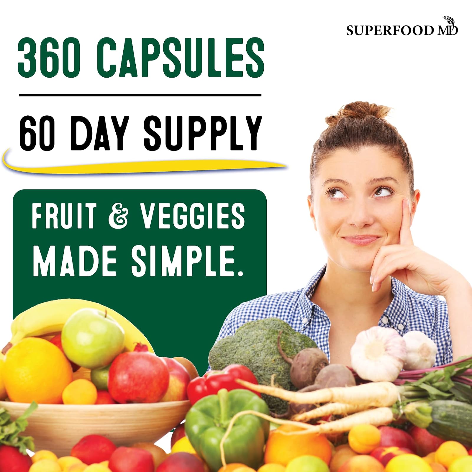 multivitamin for men with veggies