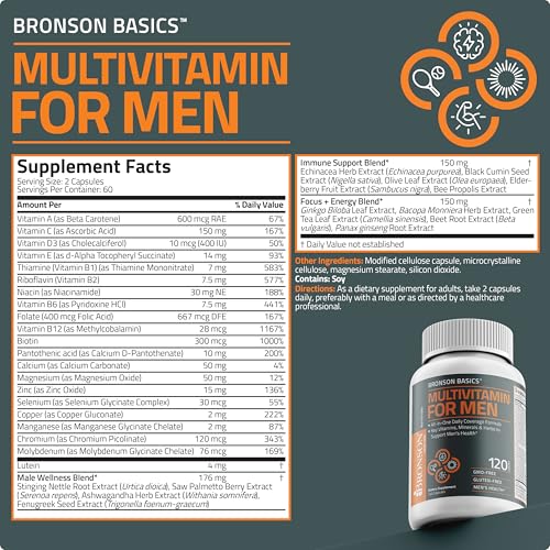 multivitamin for men with vitamins and minerals