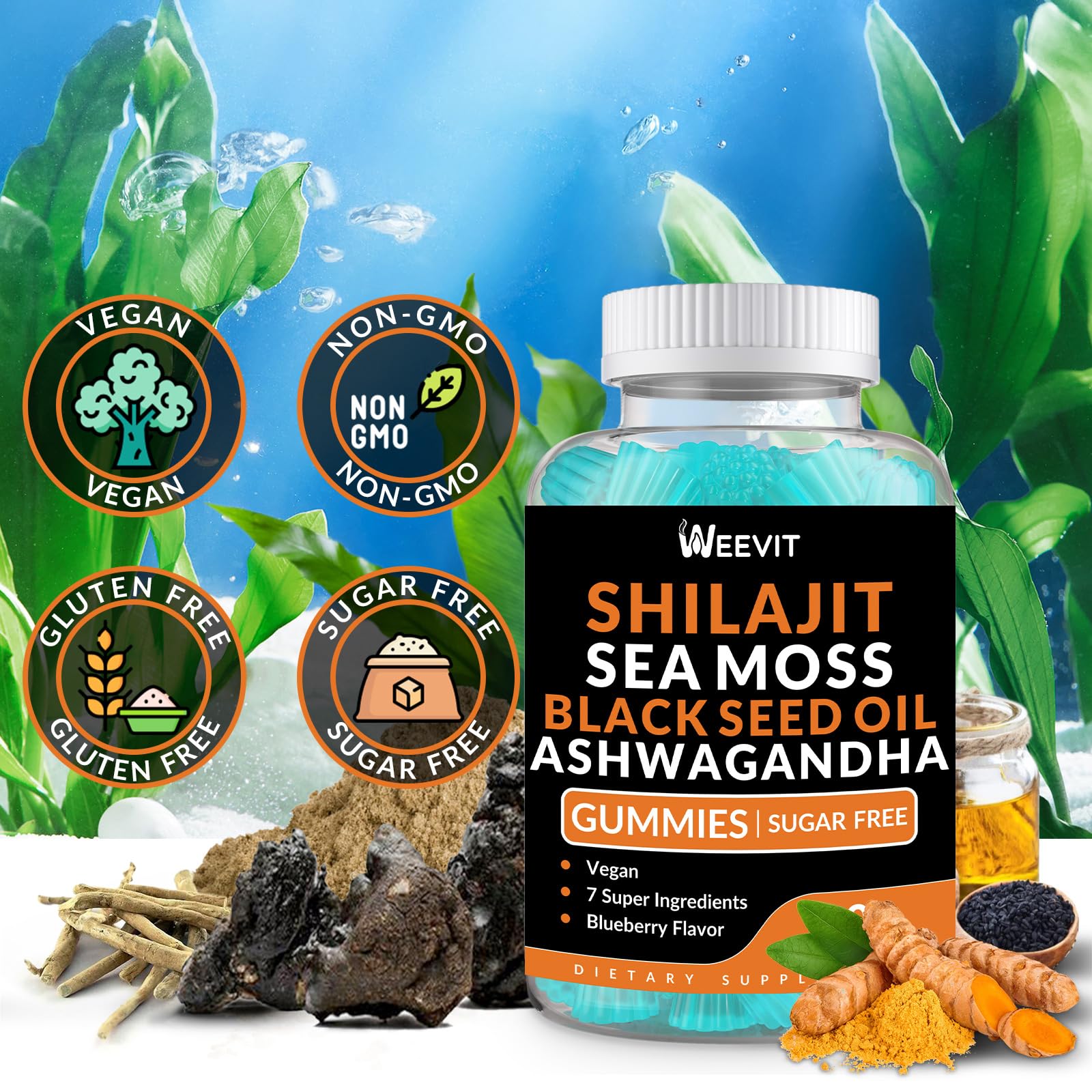 multivitamin for men with WEEVIT gummies