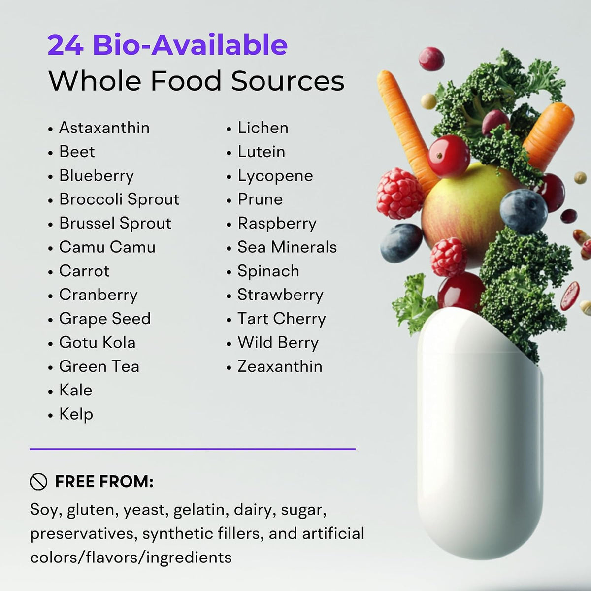 multivitamin for men with whole food ingredients