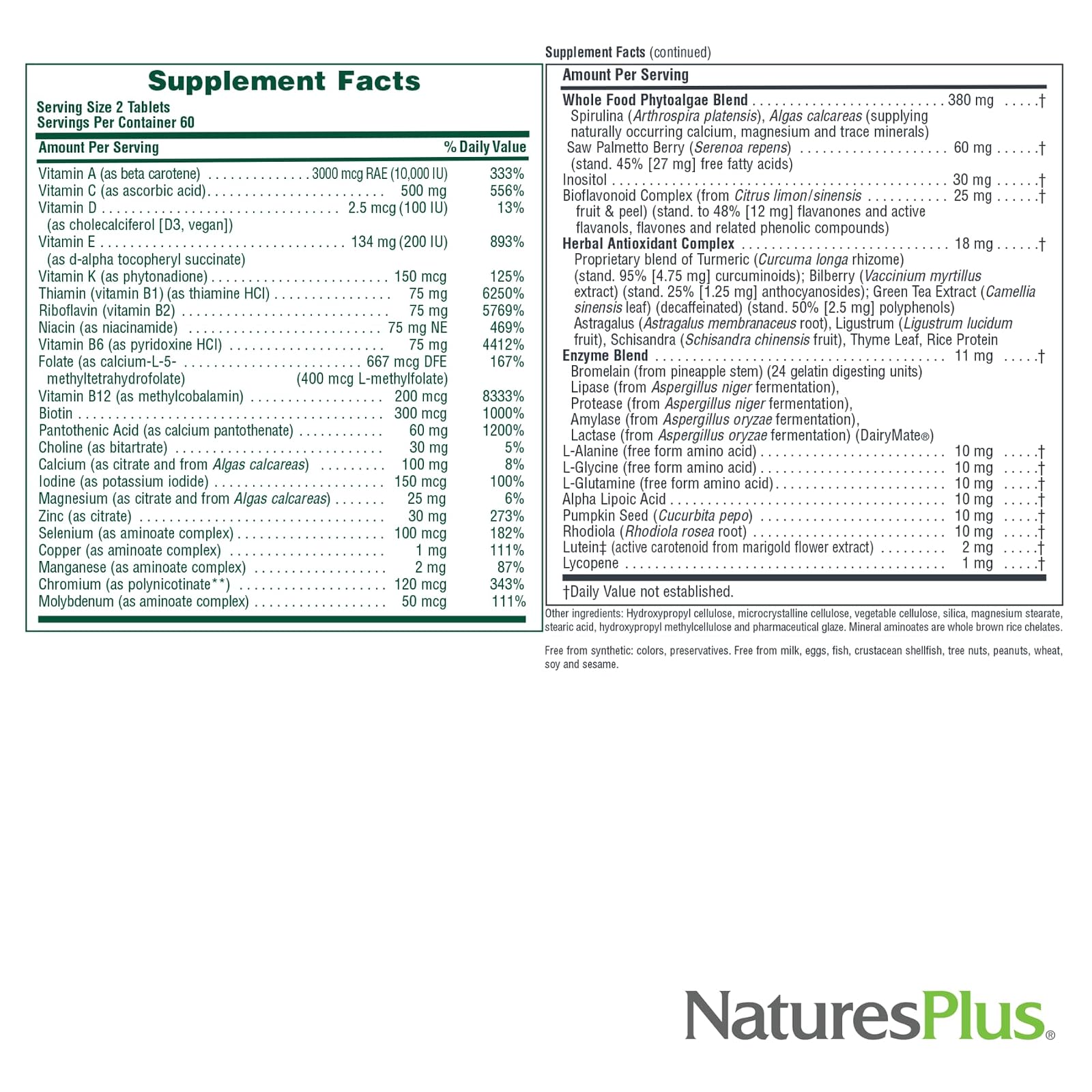 multivitamin for overall health