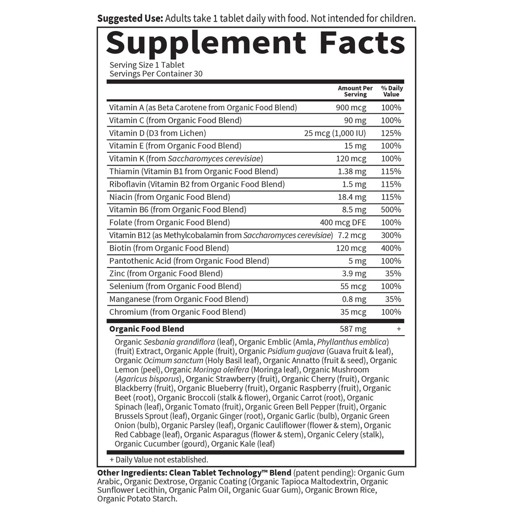 multivitamin for overall well-being