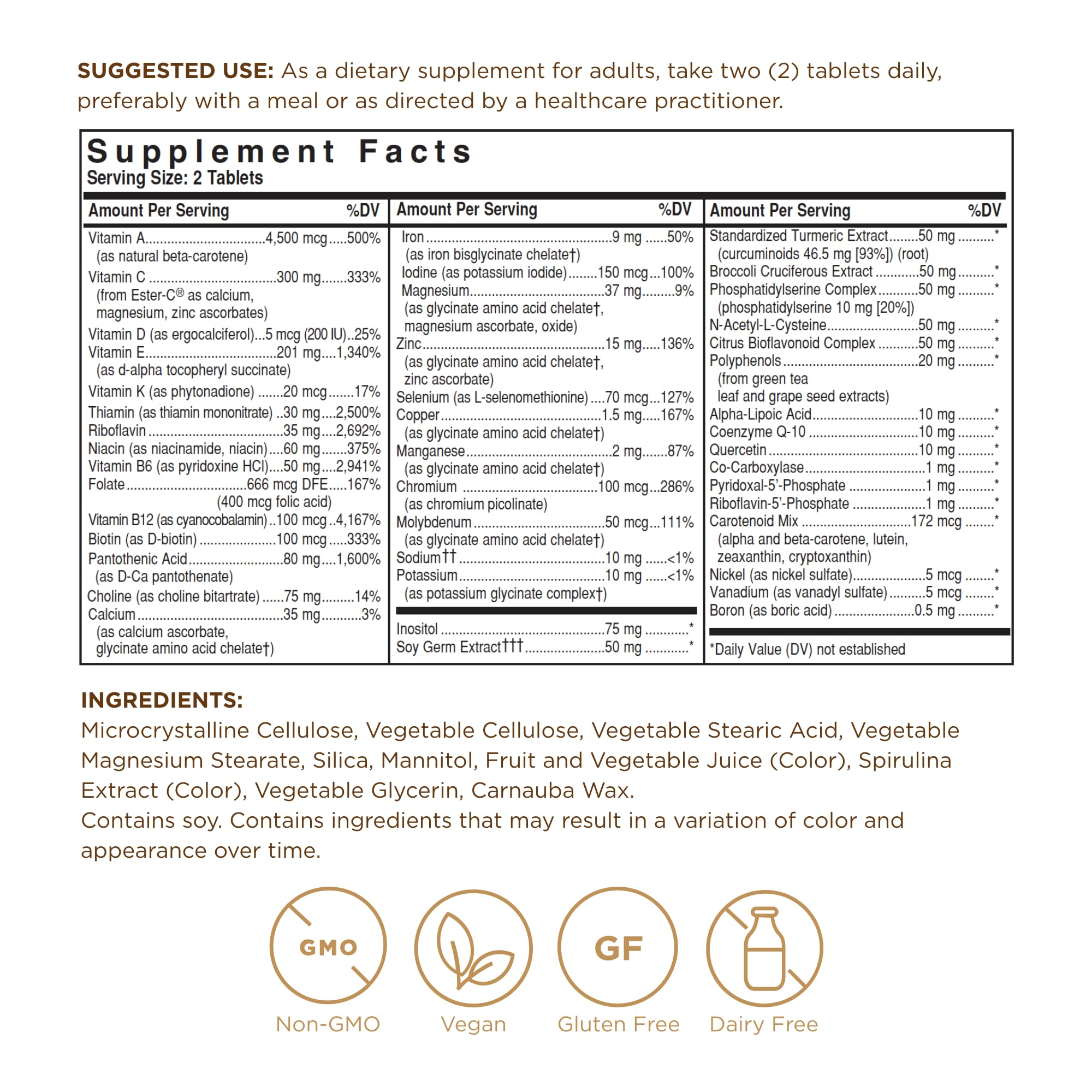 multivitamin for overall wellness