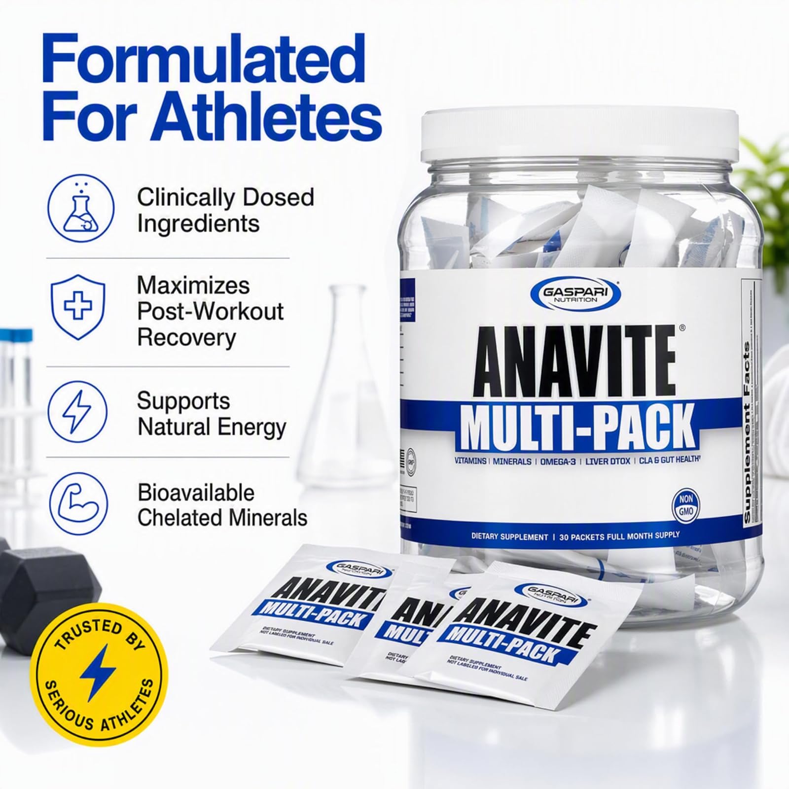 multivitamin for seniors by Gaspari Nutrition