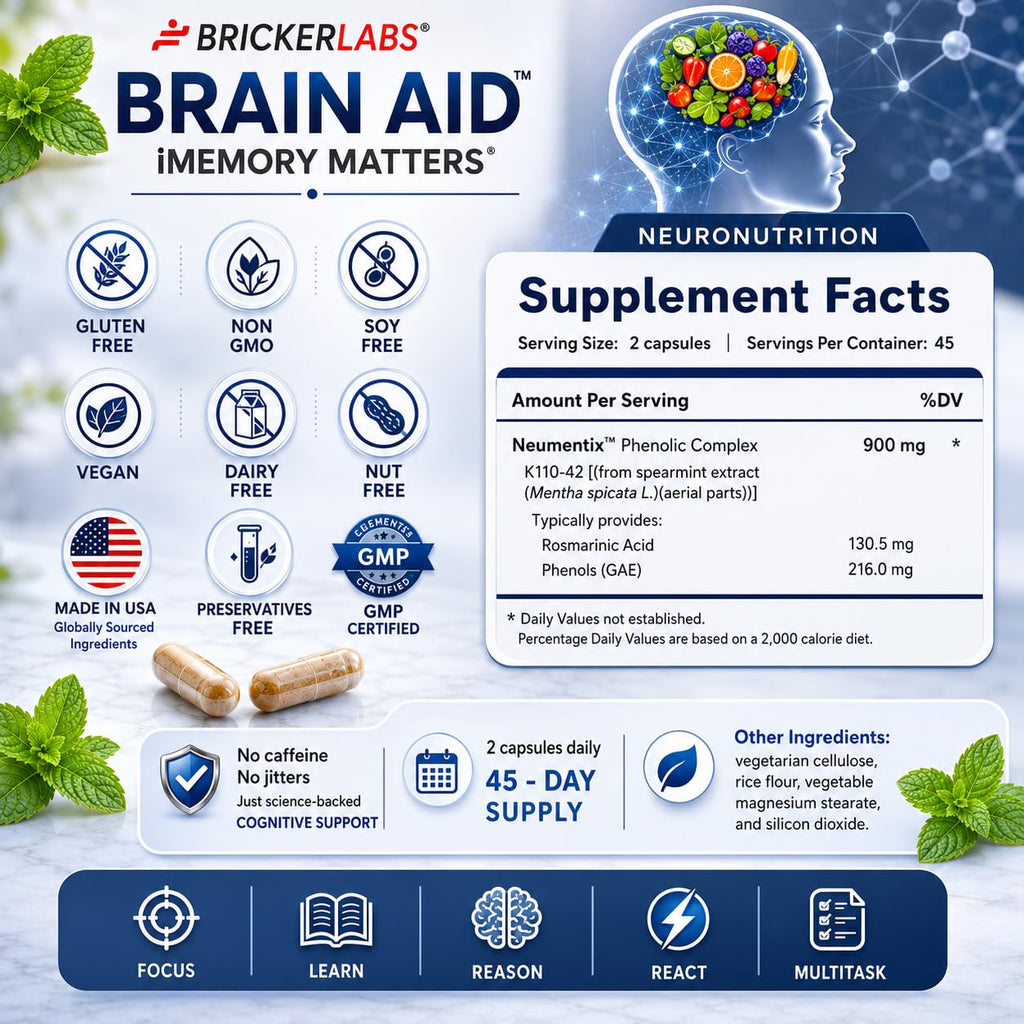 Multivitamin for seniors' cognitive support