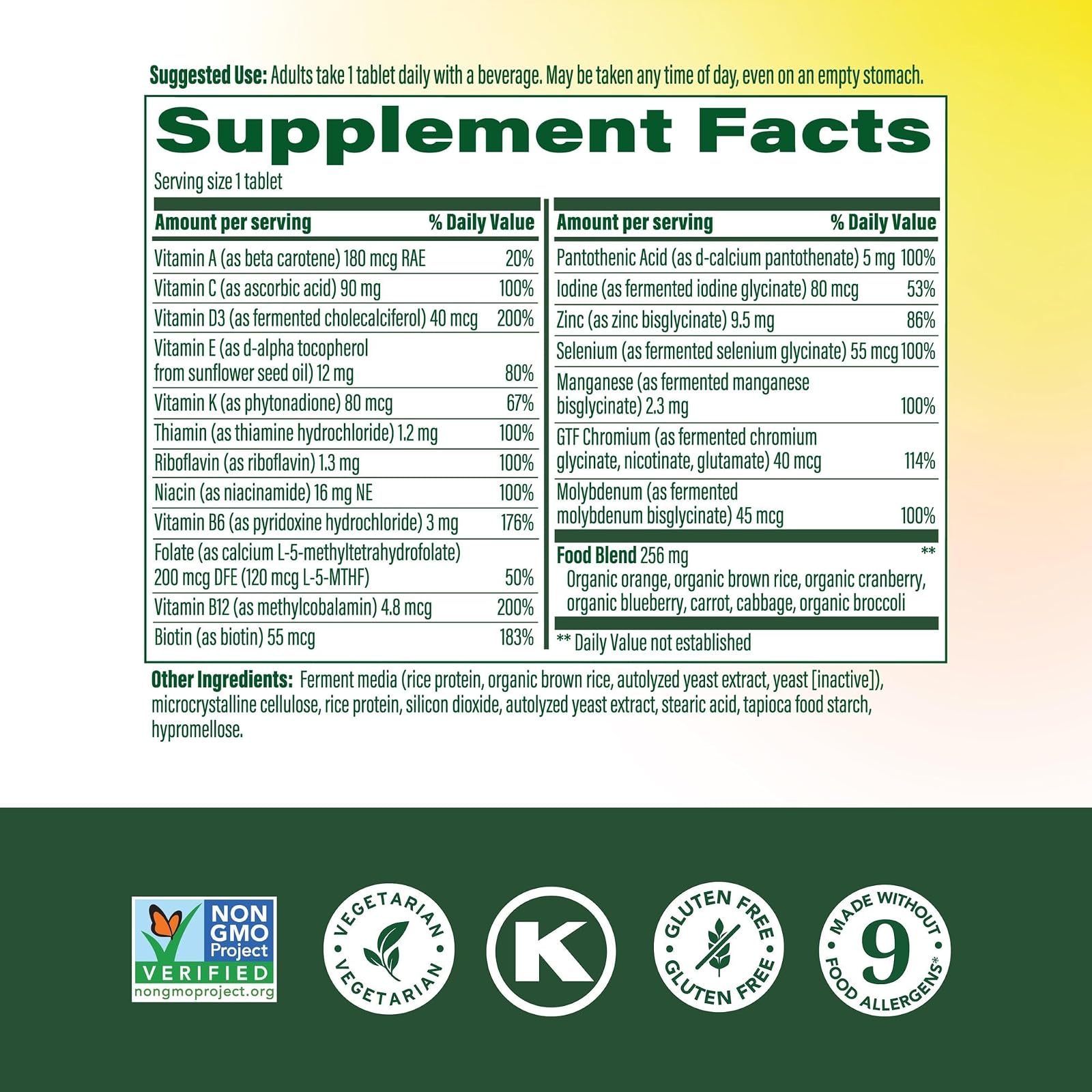 multivitamin for seniors daily support