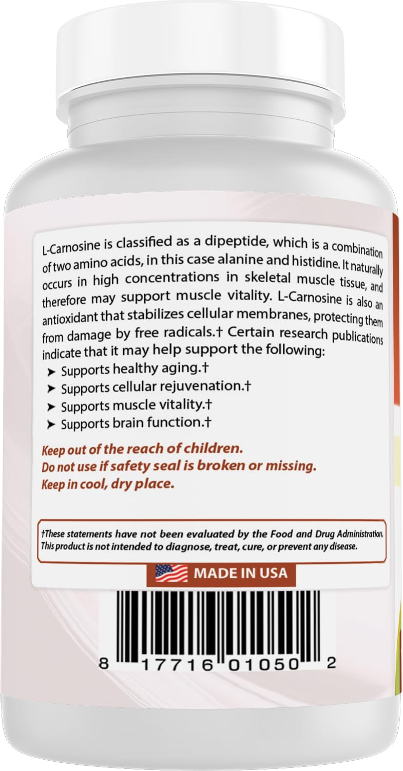 multivitamin for seniors enriched with L-Carnosine