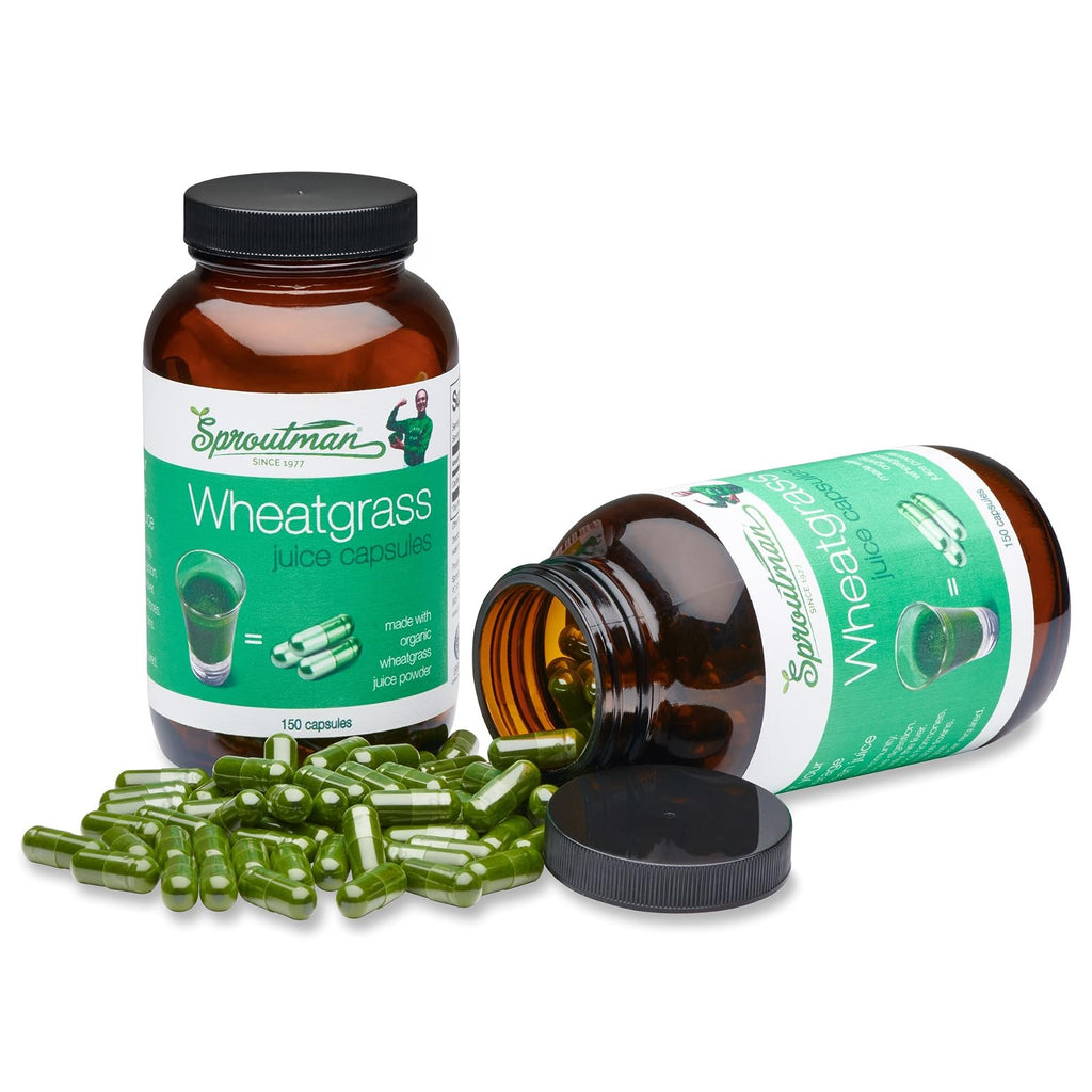 multivitamin for seniors featuring wheatgrass