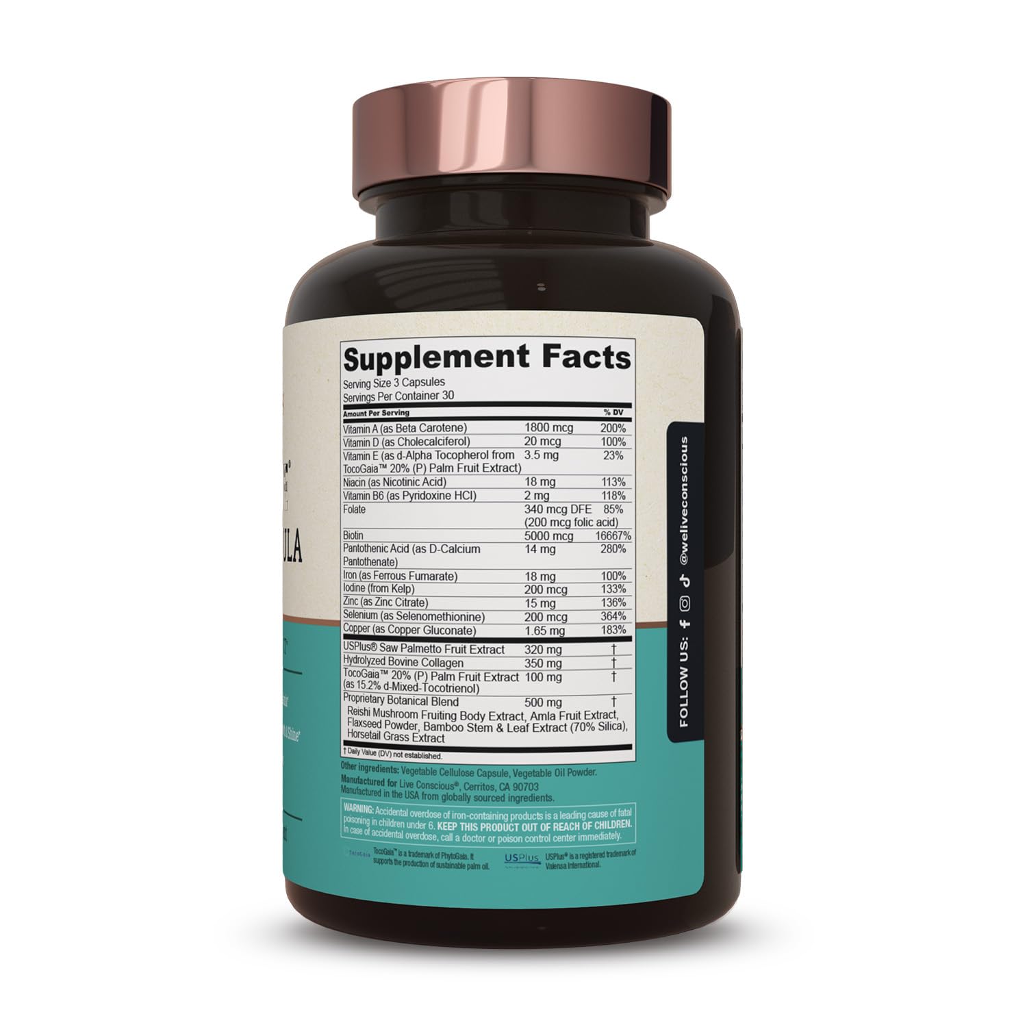 multivitamin for seniors’ hair support