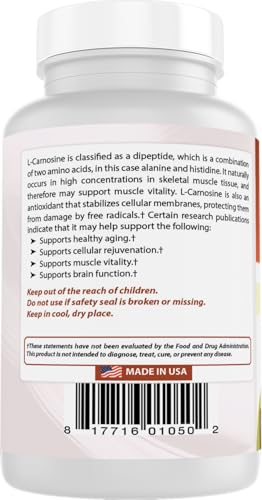multivitamin for seniors L-Carnosine health
