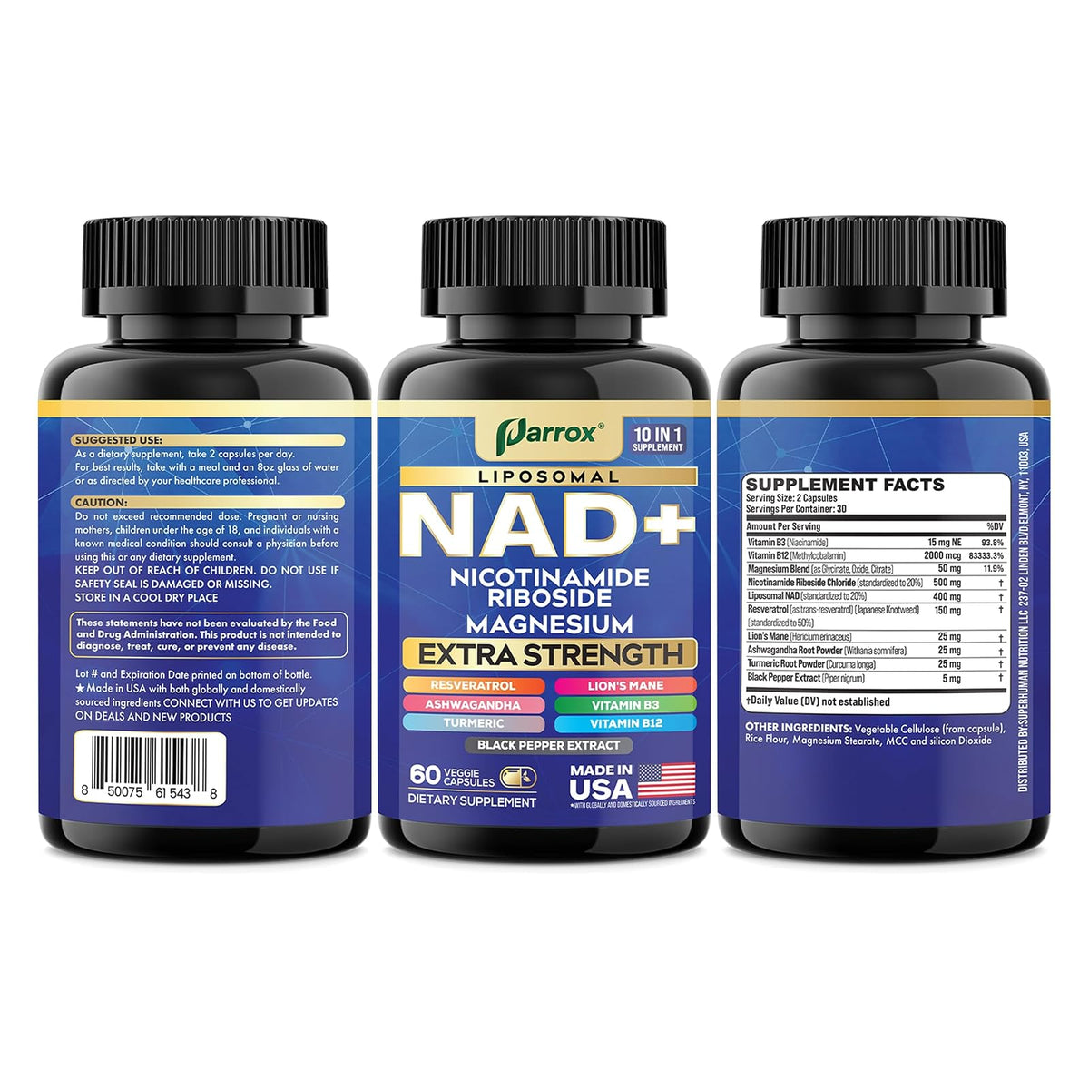multivitamin for seniors Liposomal Nicotinamide
