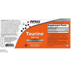 multivitamin for seniors NOW Taurine