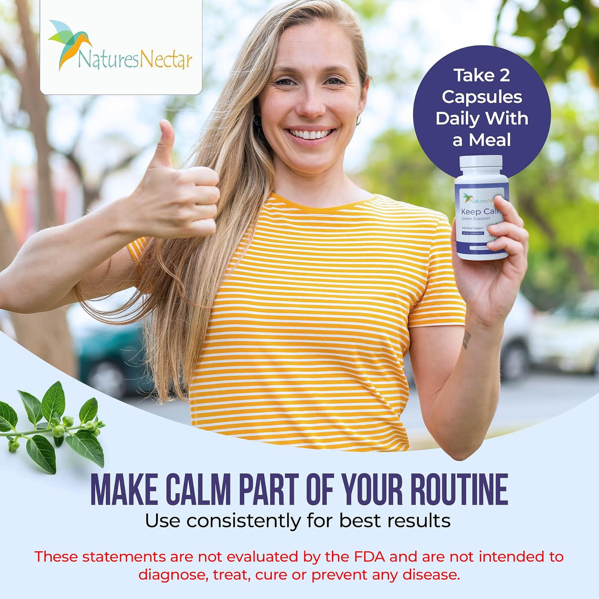 Multivitamin for seniors promoting relaxation