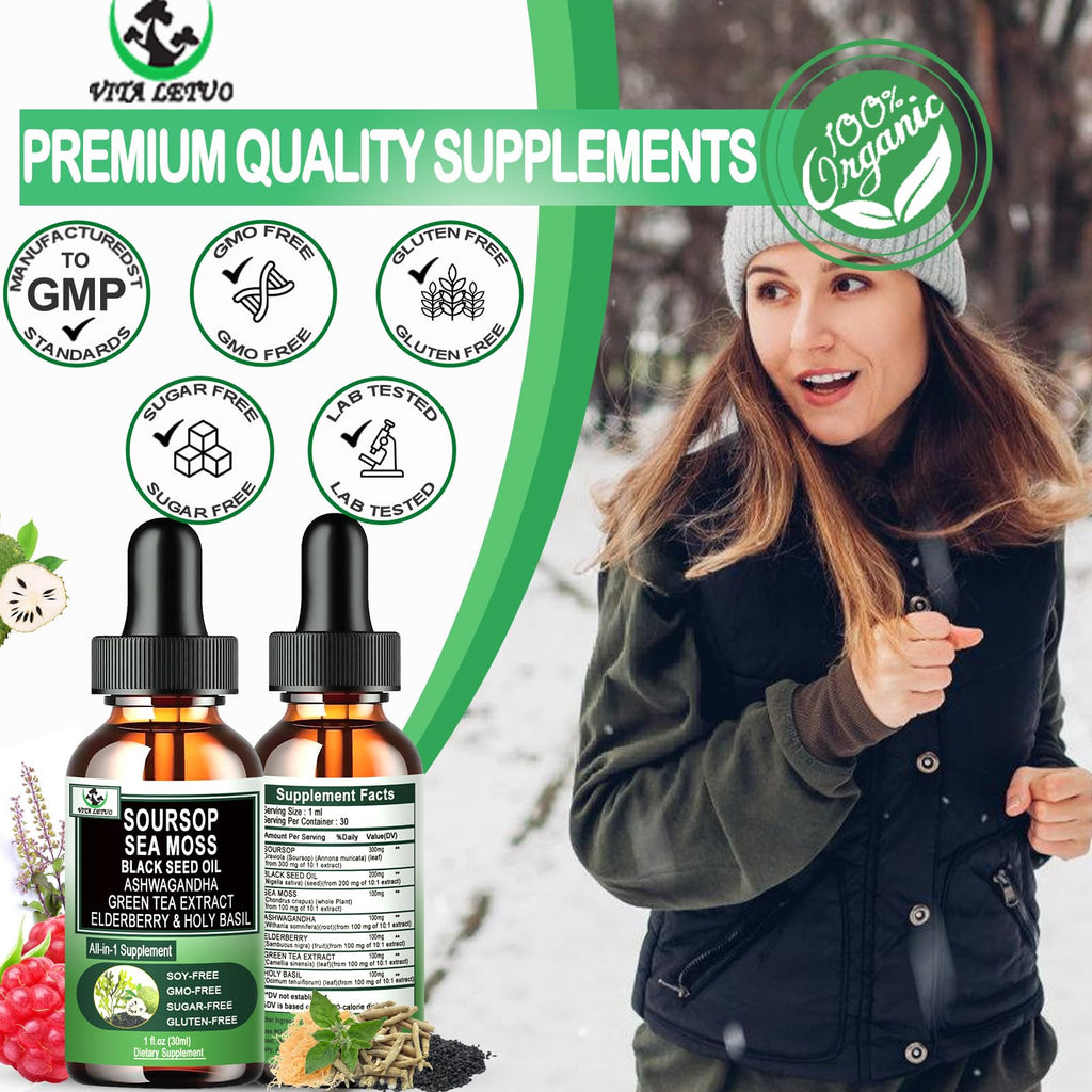 multivitamin for seniors Soursop drops