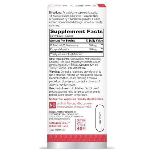 Multivitamin for seniors supporting memory