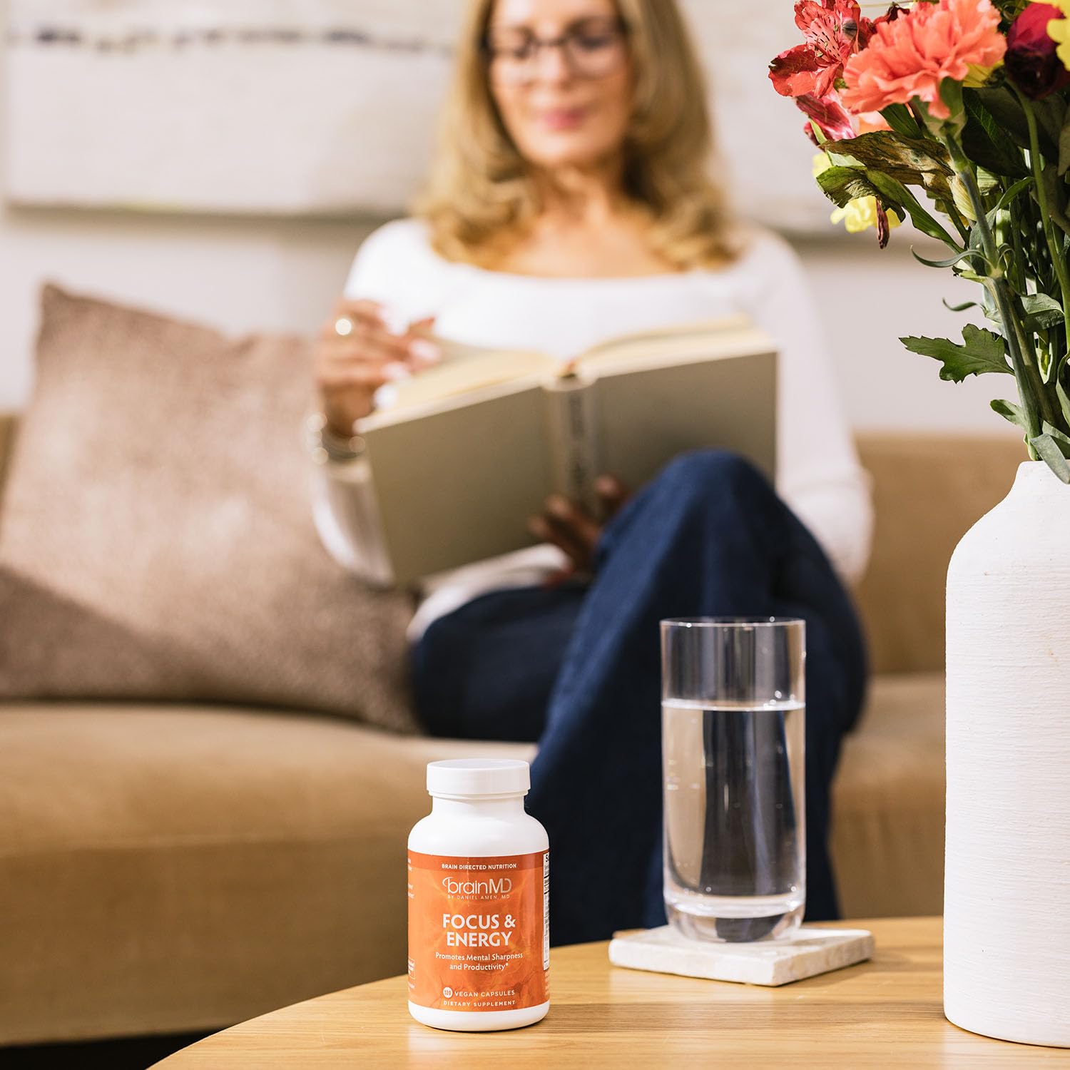 Multivitamin for seniors' vitality and focus
