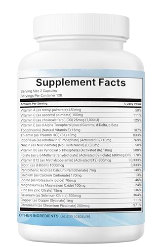 Multivitamin for seniors with added benefits