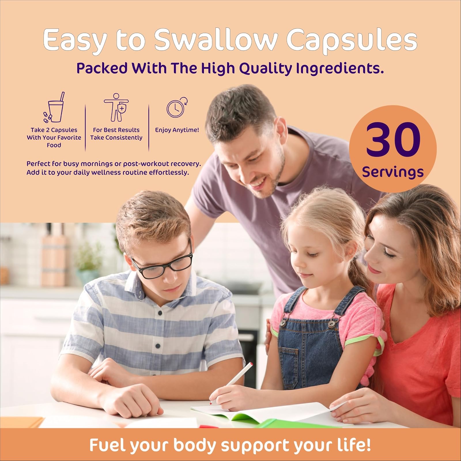 Multivitamin for seniors with added support