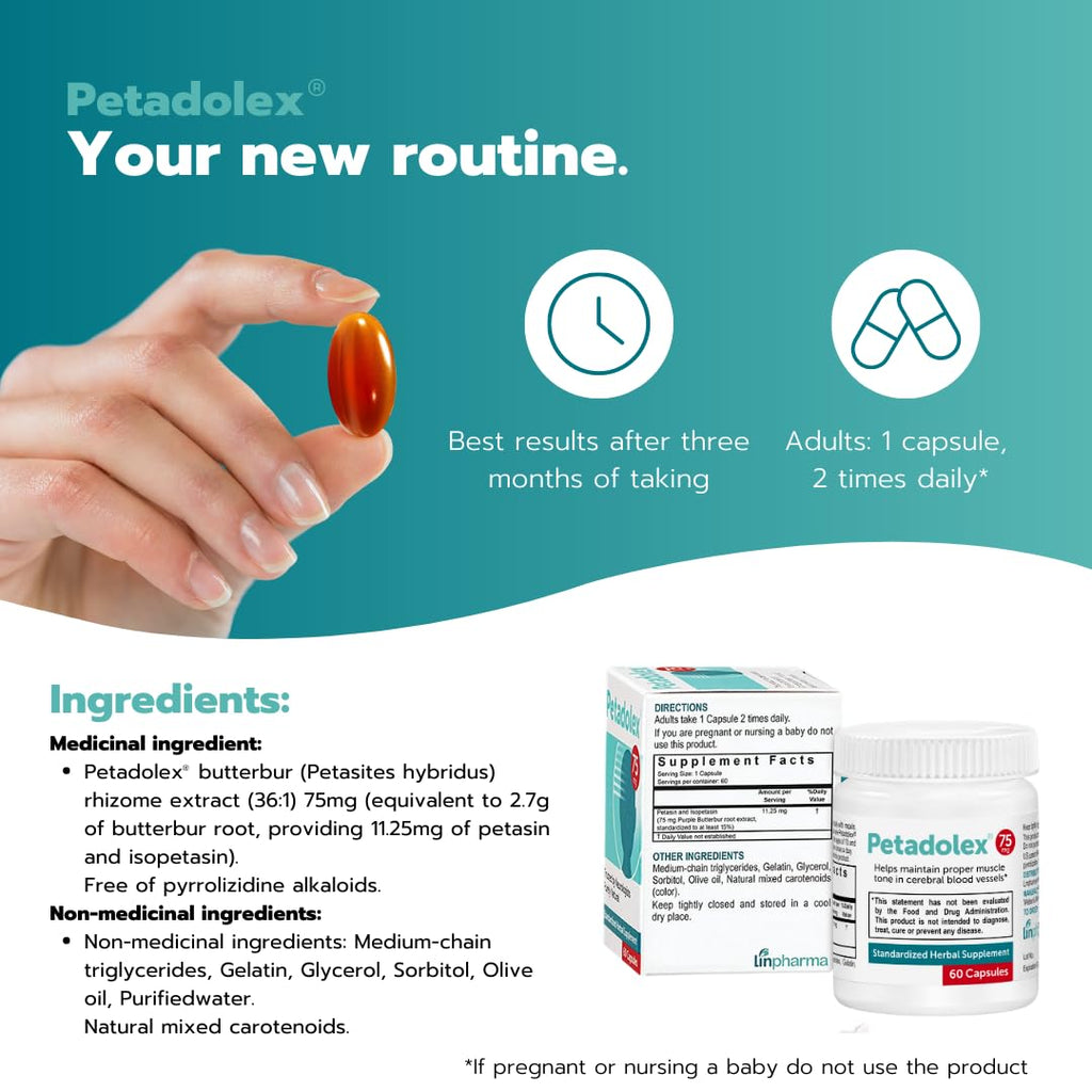 Multivitamin for seniors with Butterbur support