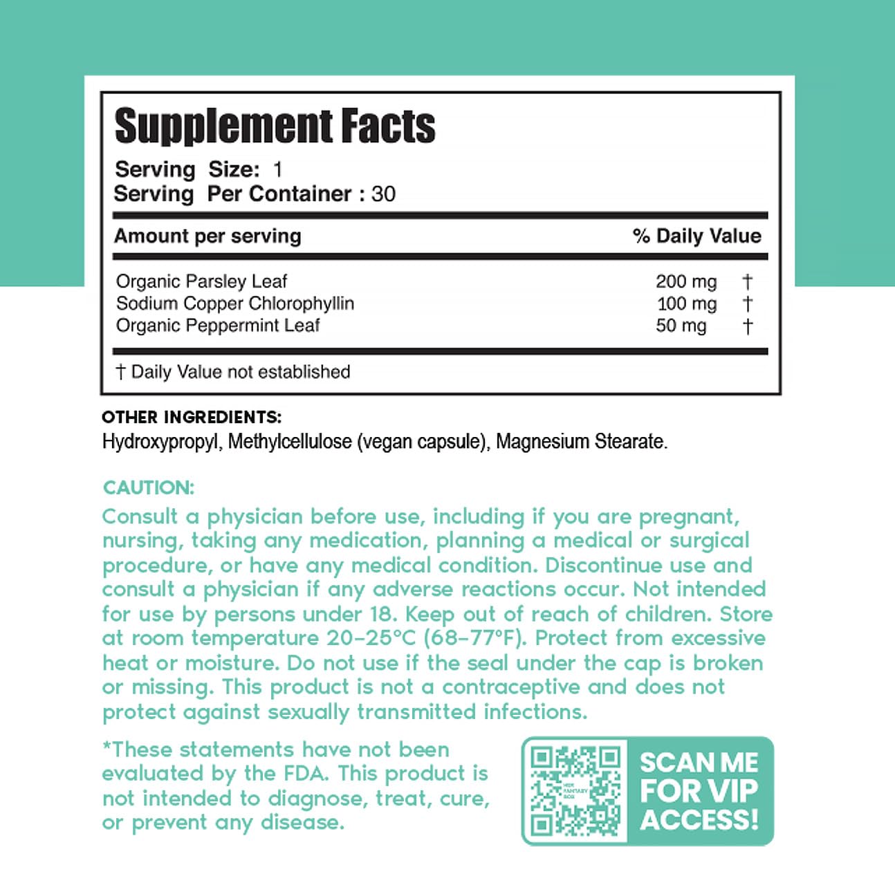 multivitamin for seniors with chlorophyll