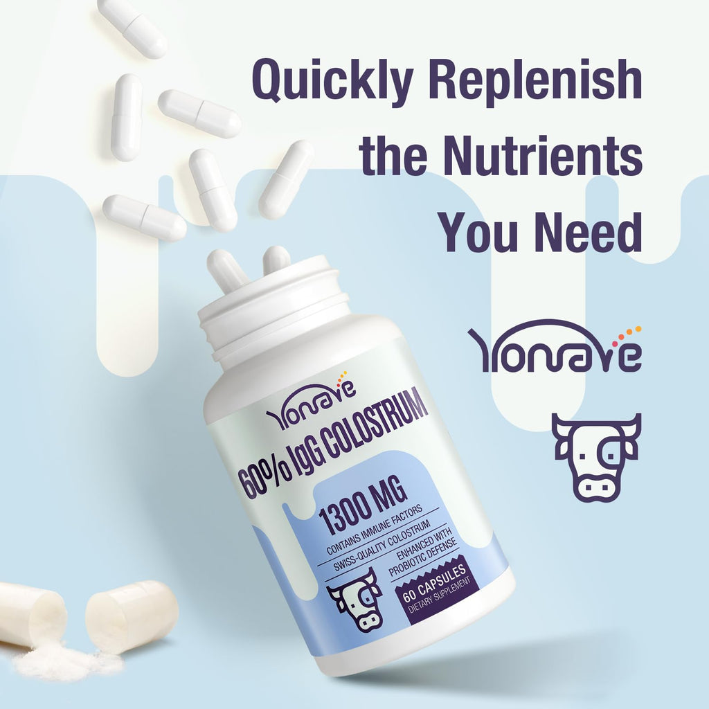 Multivitamin for seniors with colostrum