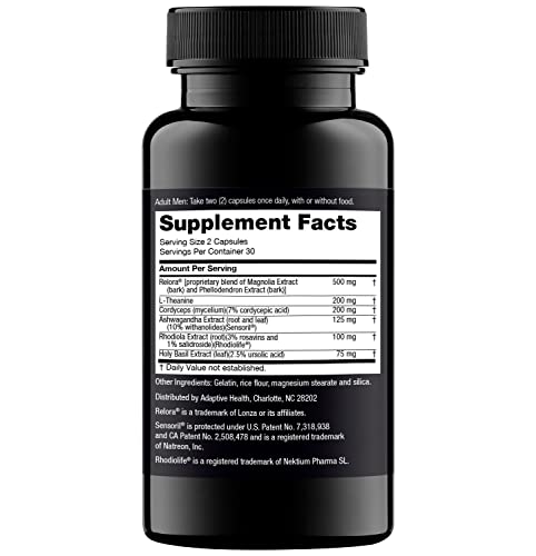 Multivitamin for seniors with cortisol balance