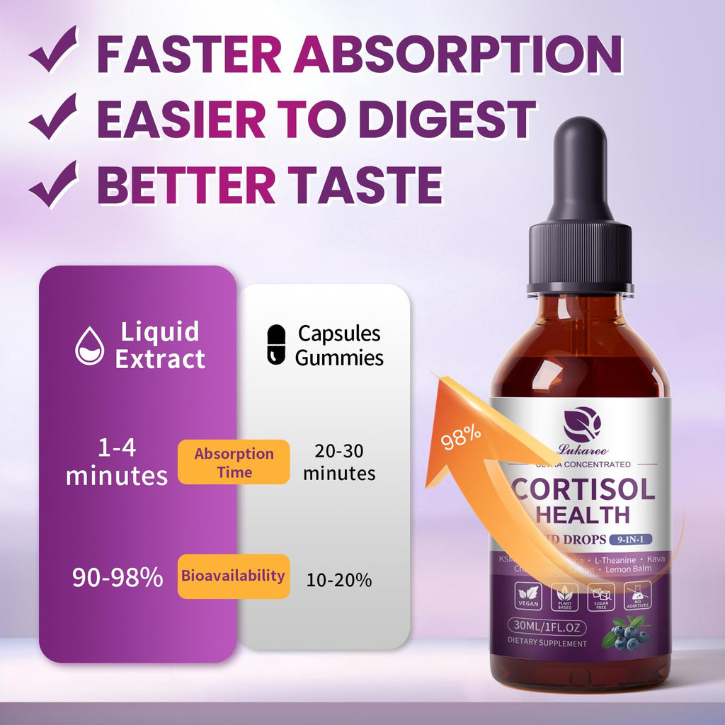 Multivitamin for seniors with cortisol
