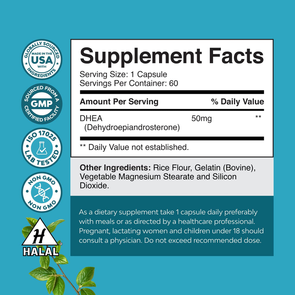 Multivitamin for seniors with DHEA