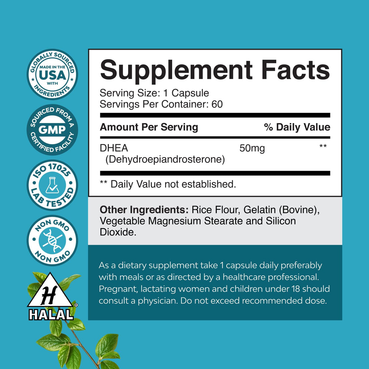 Multivitamin for seniors with DHEA