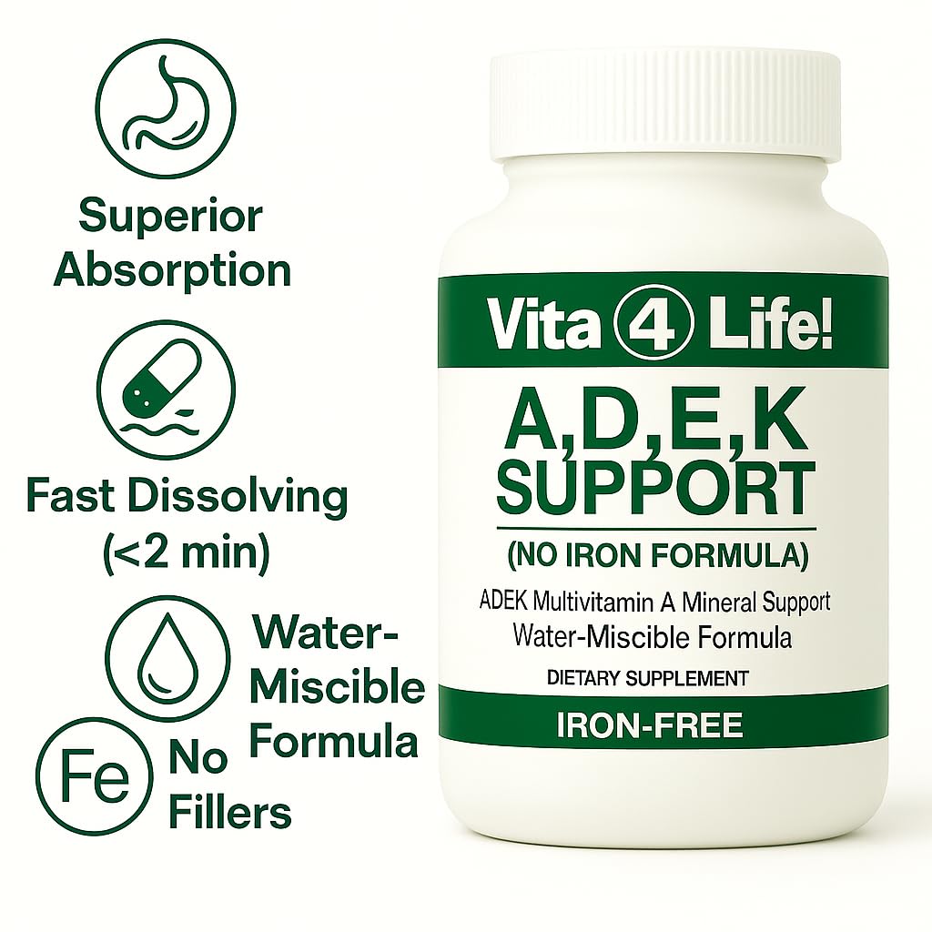 Multivitamin for seniors with essential nutrients