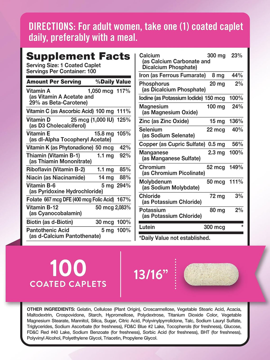 multivitamin for seniors with essential nutrients