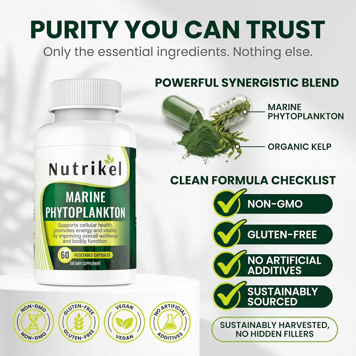 Multivitamin for seniors with essential nutrients