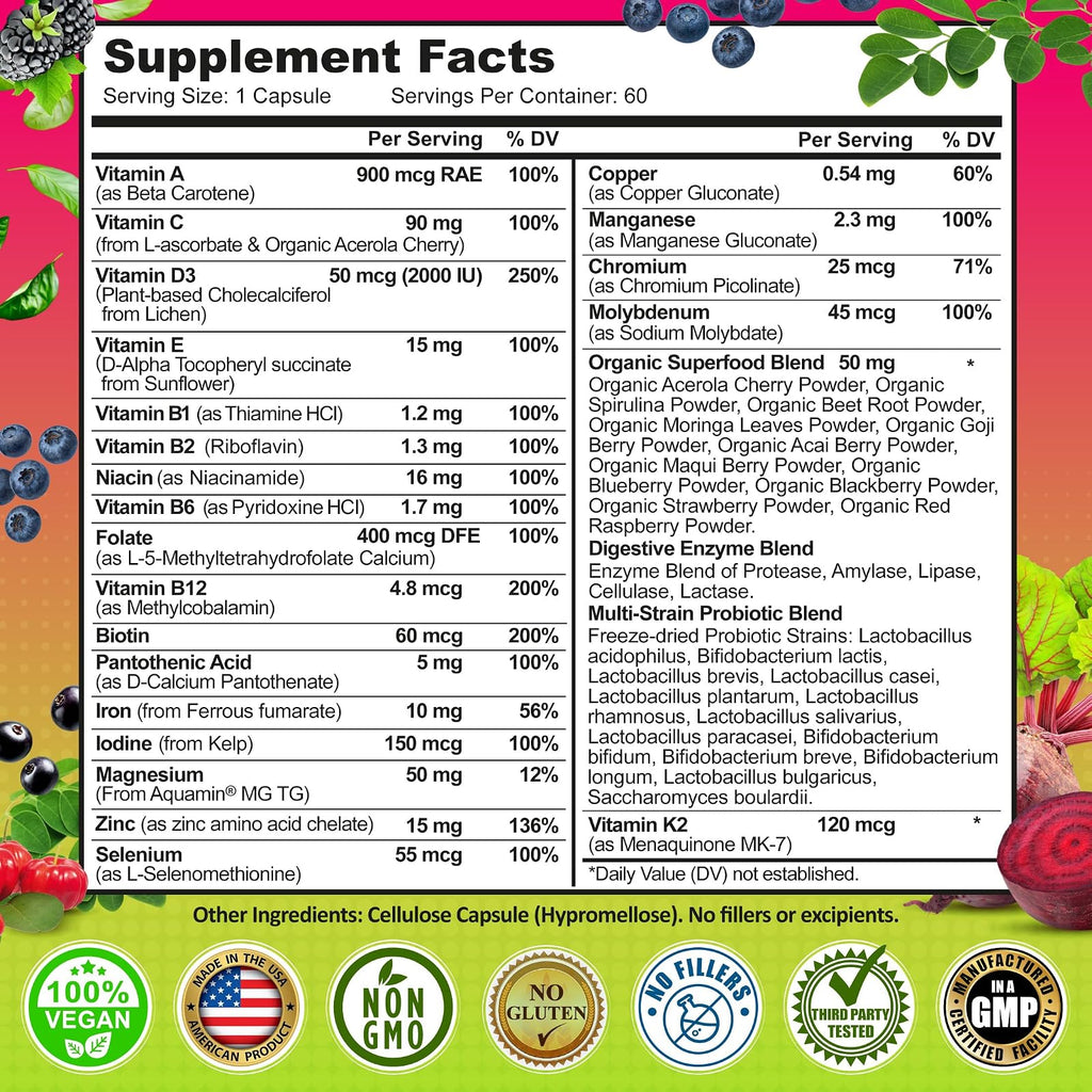 multivitamin for seniors with essential nutrients