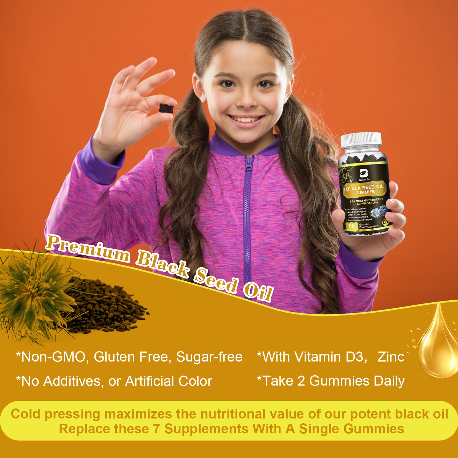 Multivitamin for seniors with essential nutrients