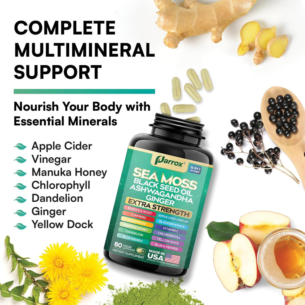 Multivitamin for seniors with essential nutrients