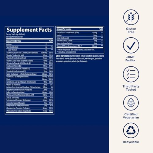 Multivitamin for seniors with essential nutrients